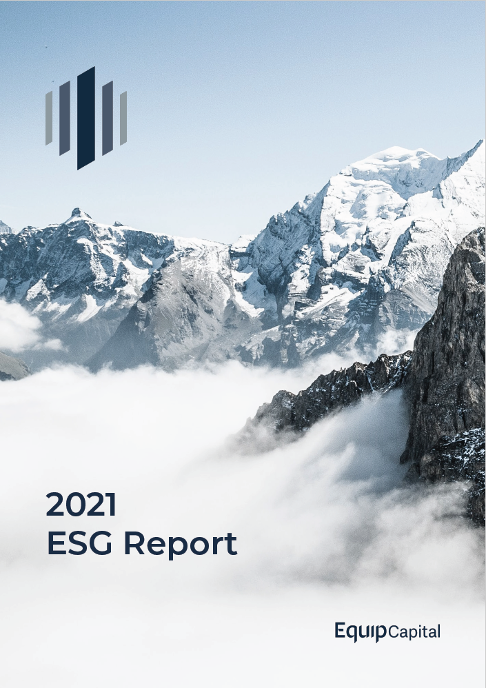 SUSTAINABILITY – Equip Capital